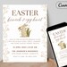 Editable Easter Egg Hunt Invitation, Digital Canva Template, Pastel ...