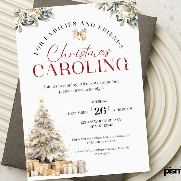 Christmas Carol Sign - Etsy