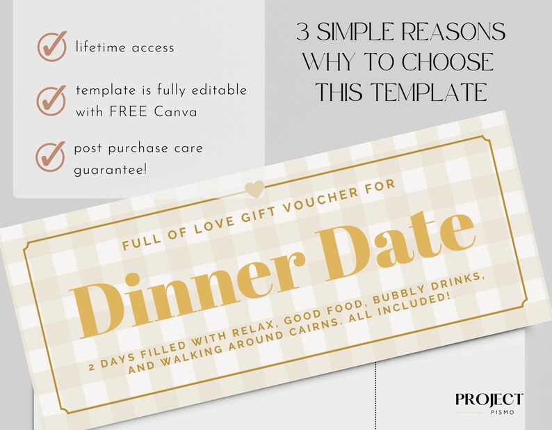 Spa Weekend Voucher Editable Template Printable Valentines - Etsy