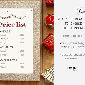 Craft Fair Display Signs, Template for Holiday Market Show, Bundle for ...