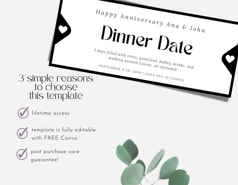 Birthday Dinner Date Invitation INSTANT DOWNLOAD EDITABLE - Etsy