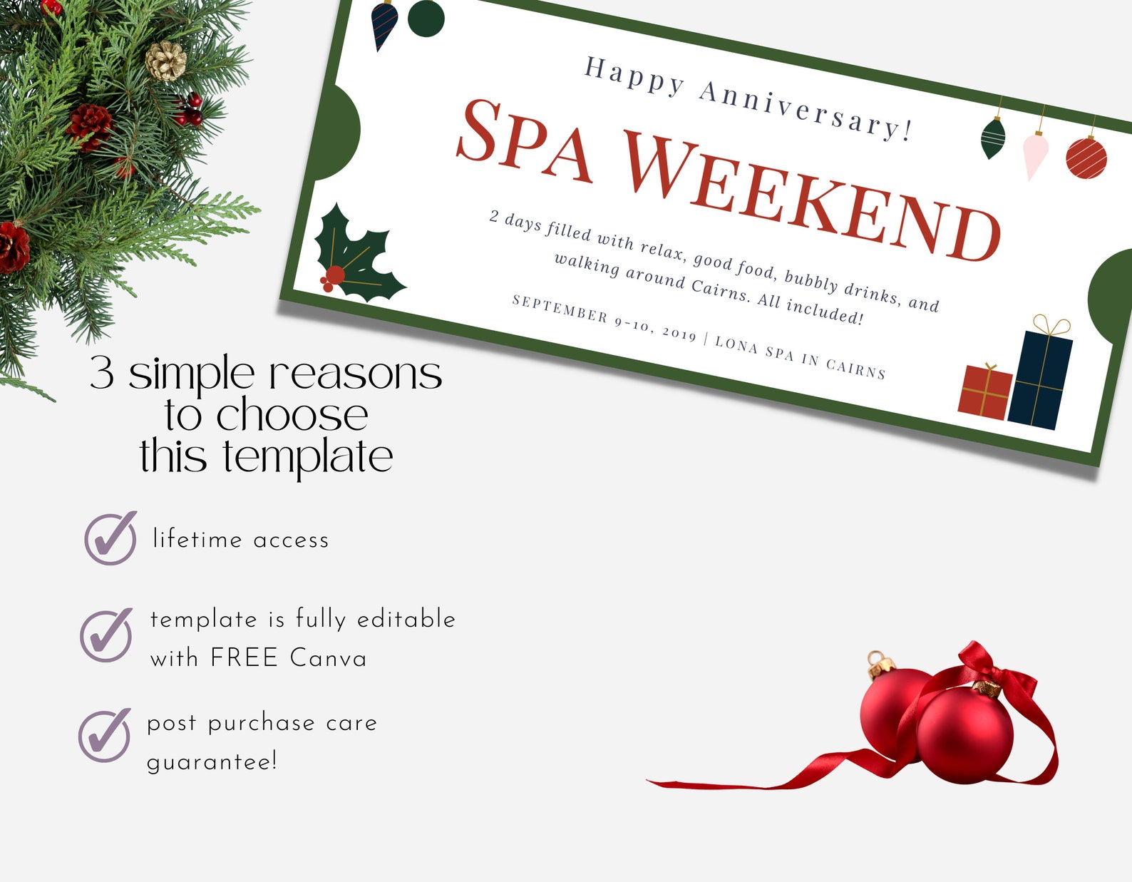 Cooking Class Voucher - EDITABLE Template Custom Gift Certificate ...