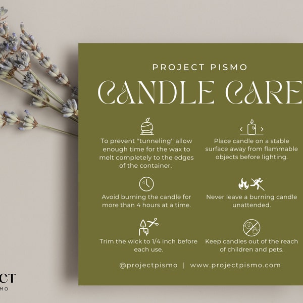 Package Insert - Etsy