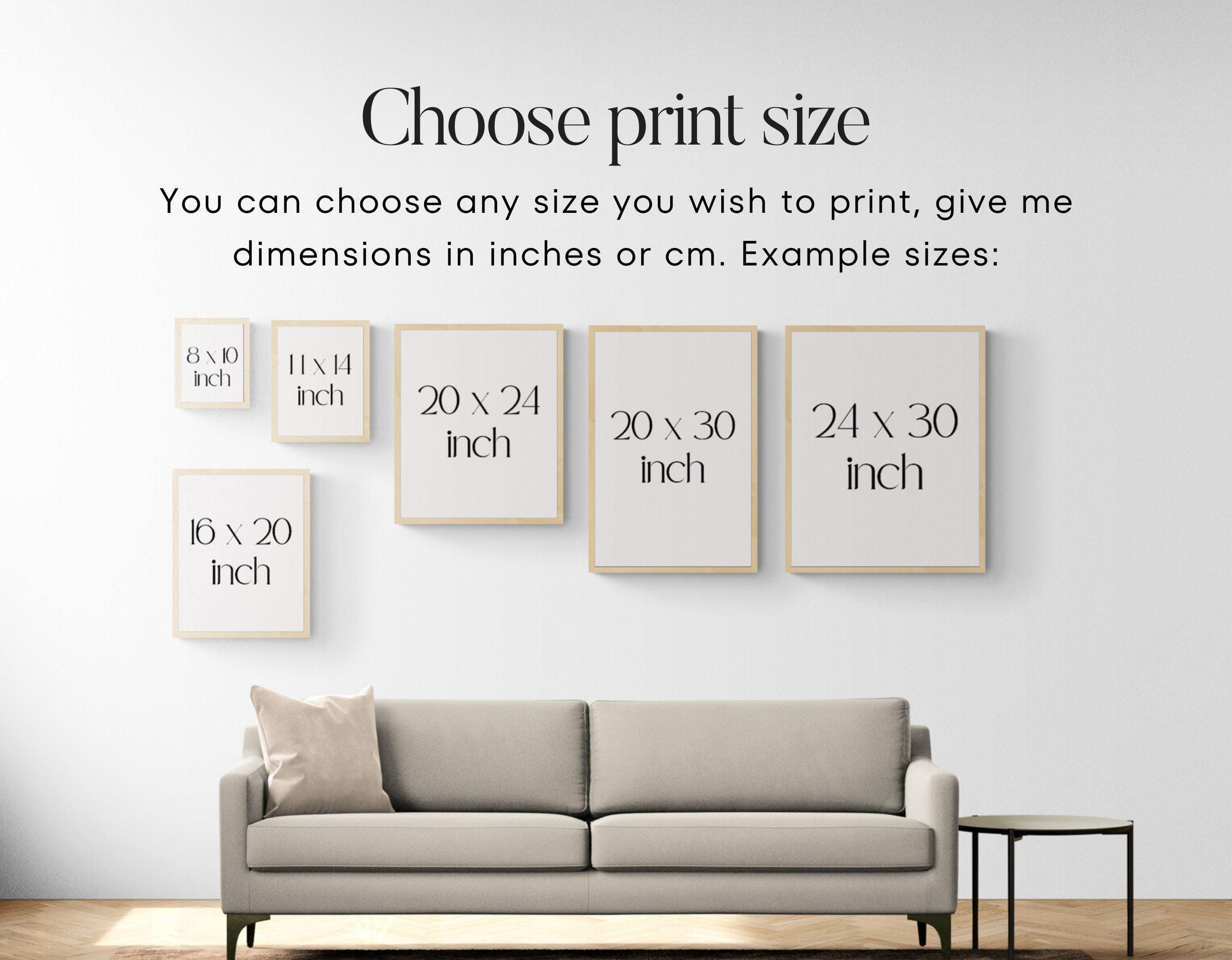 Personalized Anniversary Date Print – Custom Wedding Date Art, Last ...