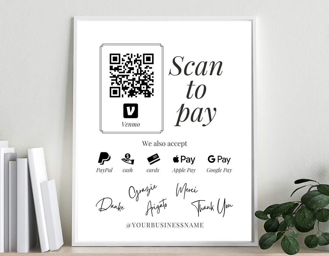 Design QR Code Sign Template, Customizable Scanning Qr Codes for ...