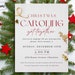 Christmas Carol Party Invite, Christmas Caroling Invitation, Xmas Choir ...