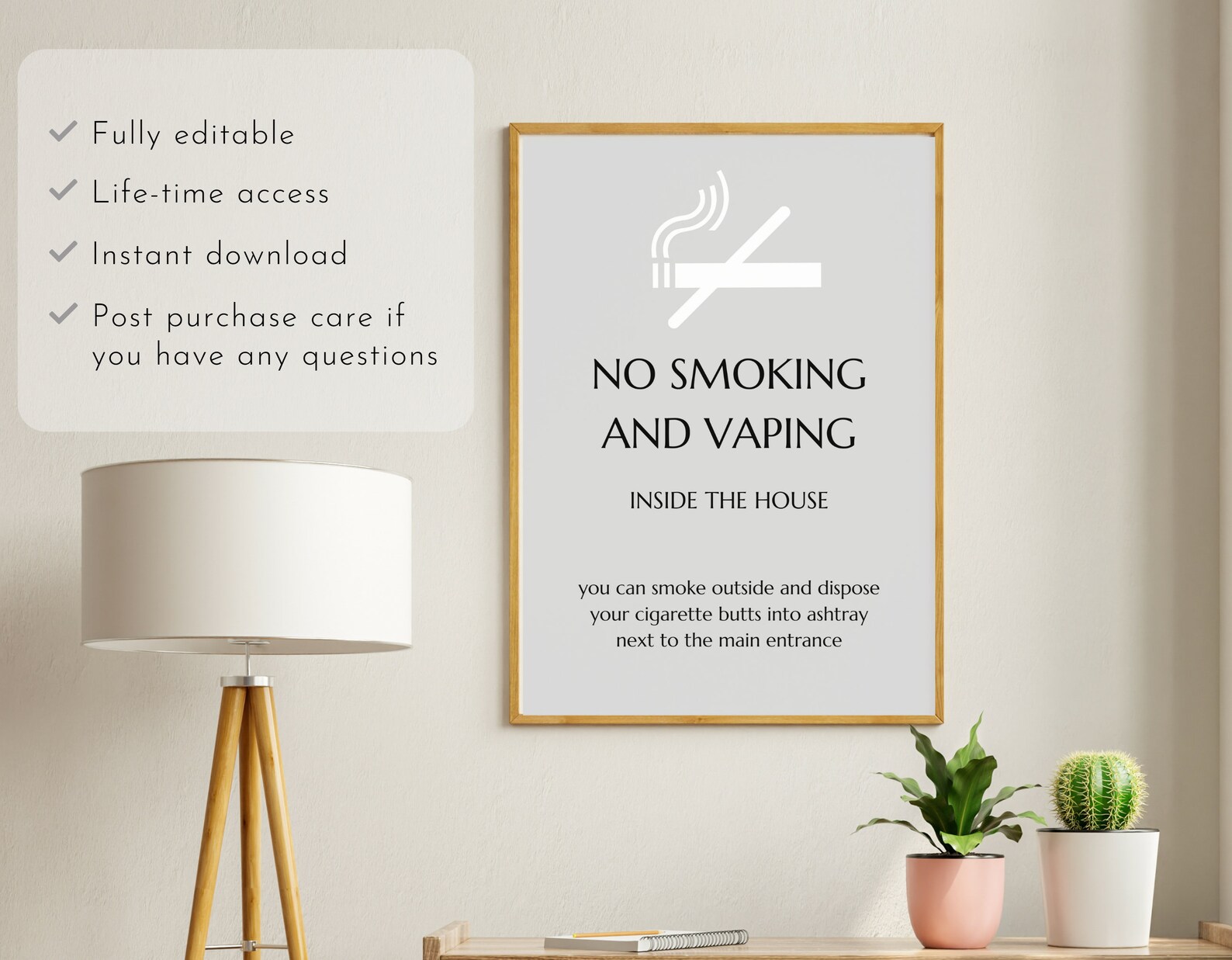 Welcome and House Rules Template for Airbnb Elegant - Etsy
