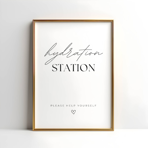 Water Station Sign - Etsy