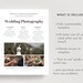 Photography Price Guide Template, Editable Price List for Photo Session ...