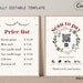 Craft Fair Display Signs Template for Holiday (Download Now) - Etsy