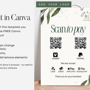 Plant Shop Signs Bundle Vendor Plant Business Template Garden Social ...