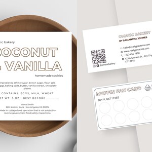 Pop-up Shop Signs Template for Bakery Business, Small Business Bundle ...