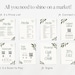 Plant Shop Signs Bundle Vendor Plant Business Template Garden Social ...