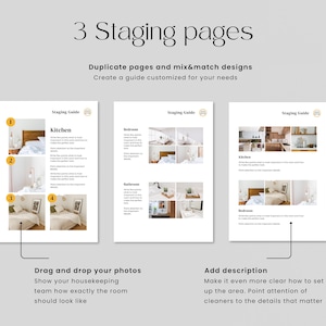 Airbnb Guest Turnover Binder Template, Checklist Template, Cleaning ...