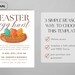 Editable Easter Egg Hunt Invitation, Digital Canva Template, Pastel ...