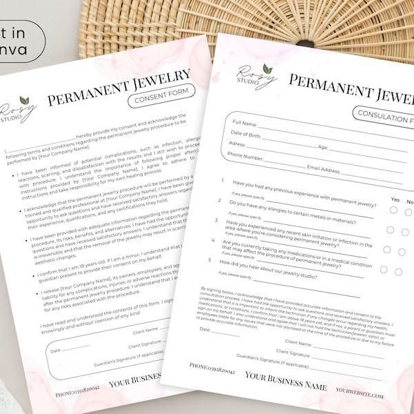Jewelry Contract - Etsy