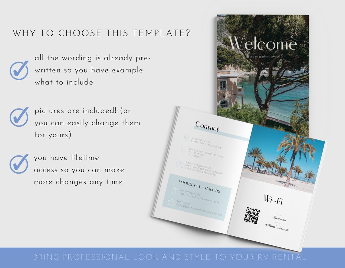 Homeaway Beach House Rental, Guest Guidebook Airbnb, Airbnb Welcome ...