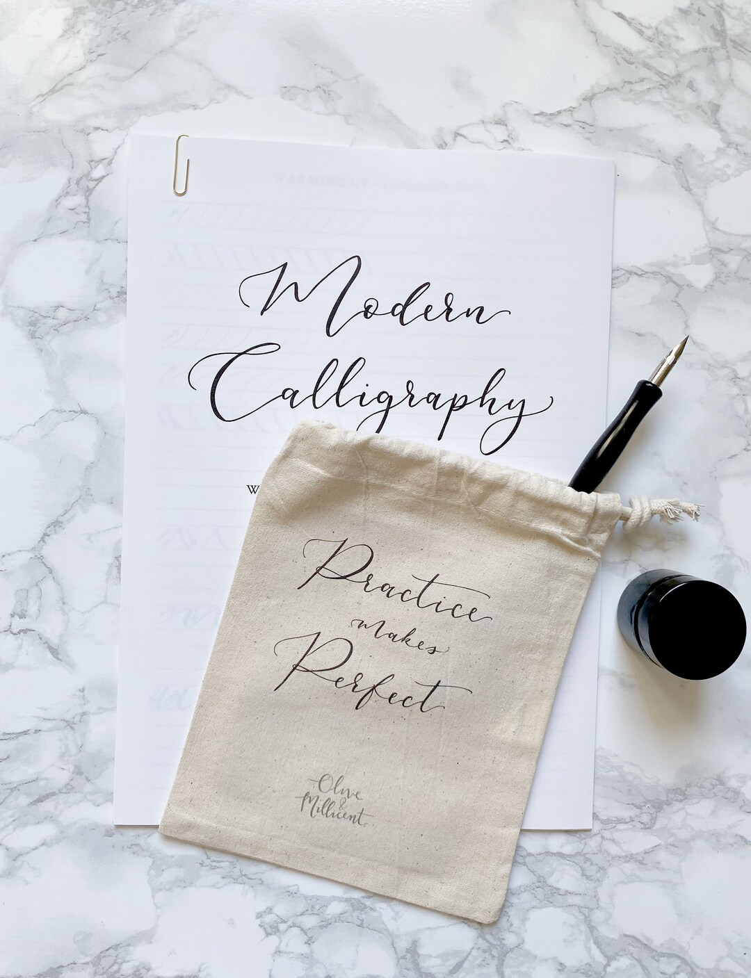 Modern Calligraphy Starter Kit for Beginners / Dip Pen Supplies / Gift ...