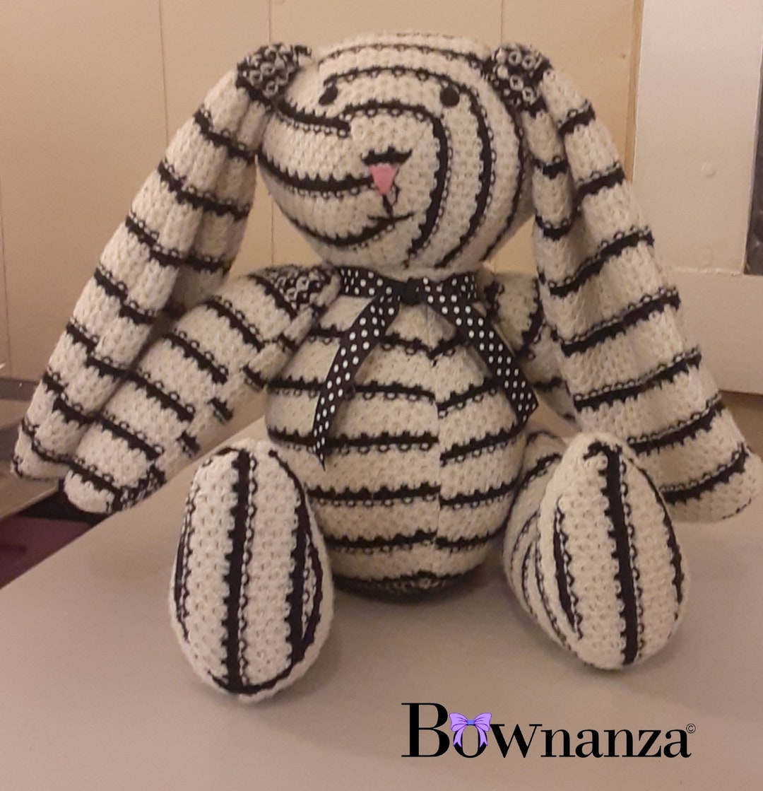 Beautiful Upcycled Keepsake Plush Bunny Rabbit - Etsy