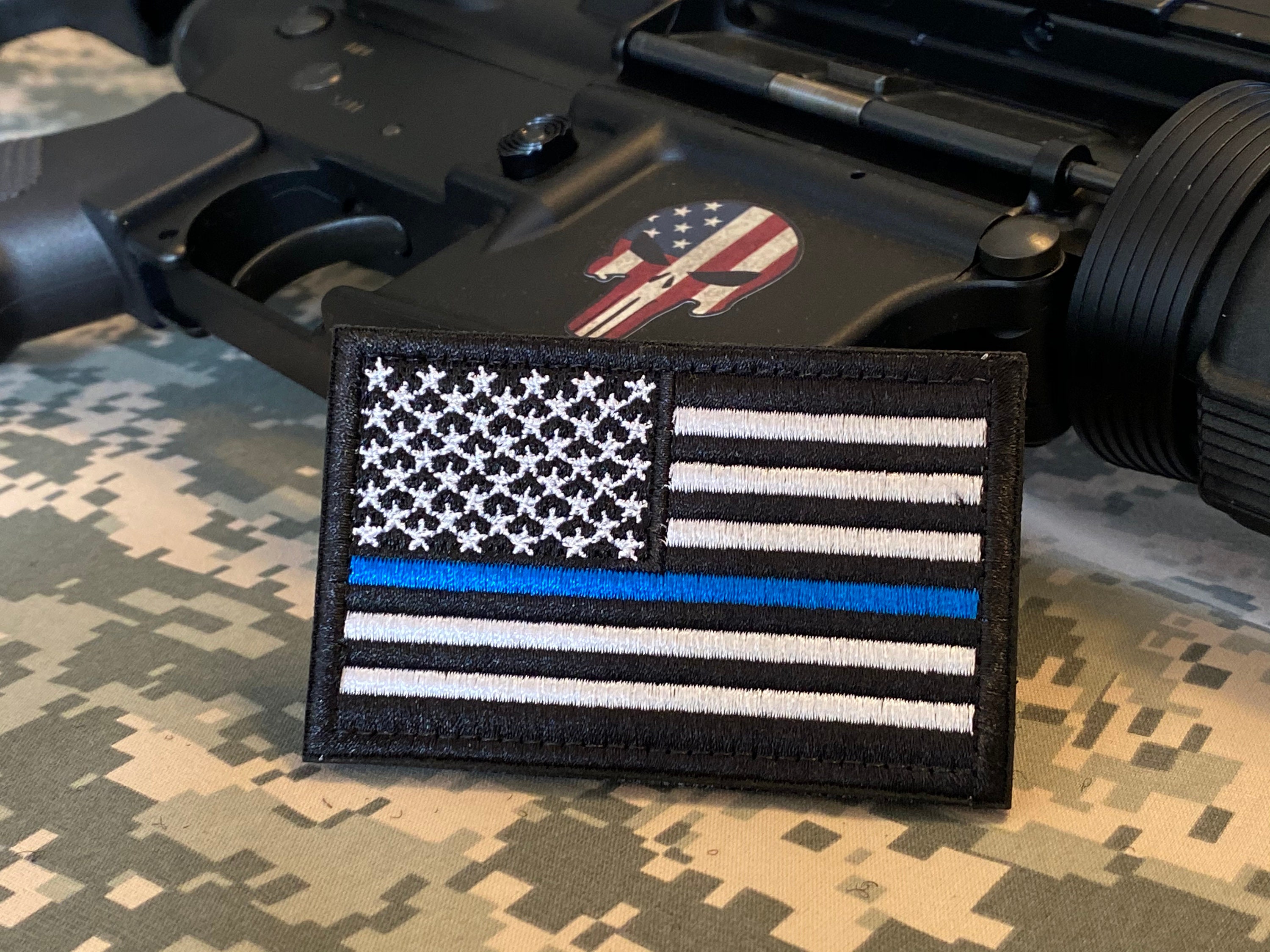 Operator Contractor Tactical Military Hat With Punisher USA Flag ...