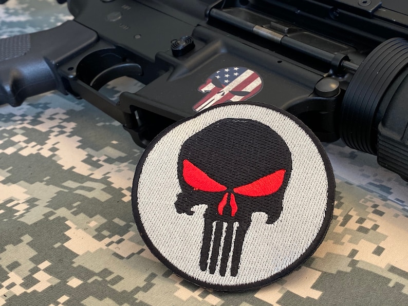 Tactical Operator Contractor Military Hat With Punisher Skull God Will ...