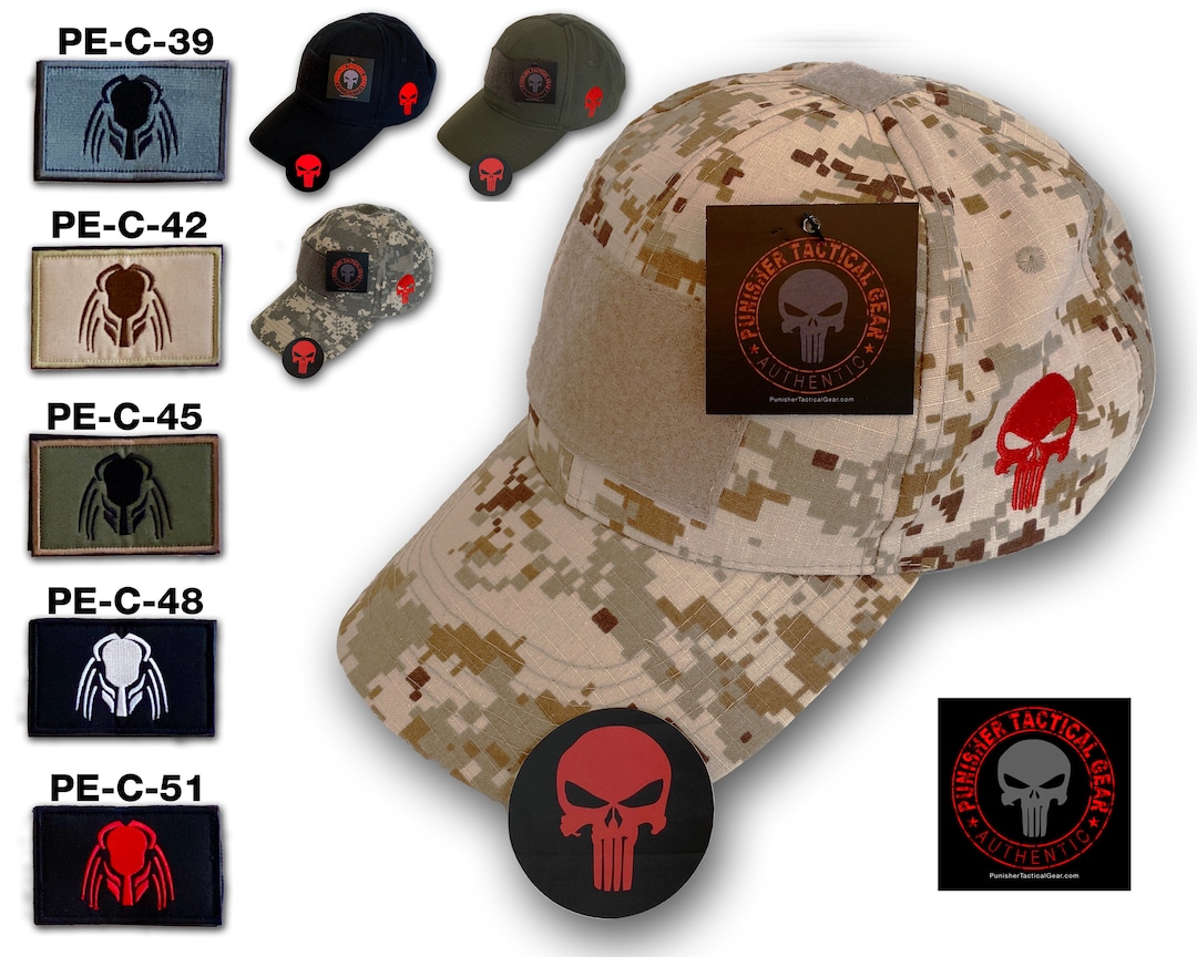 Tactical Operator Contractor Military Hat With Predator Embroidered ...