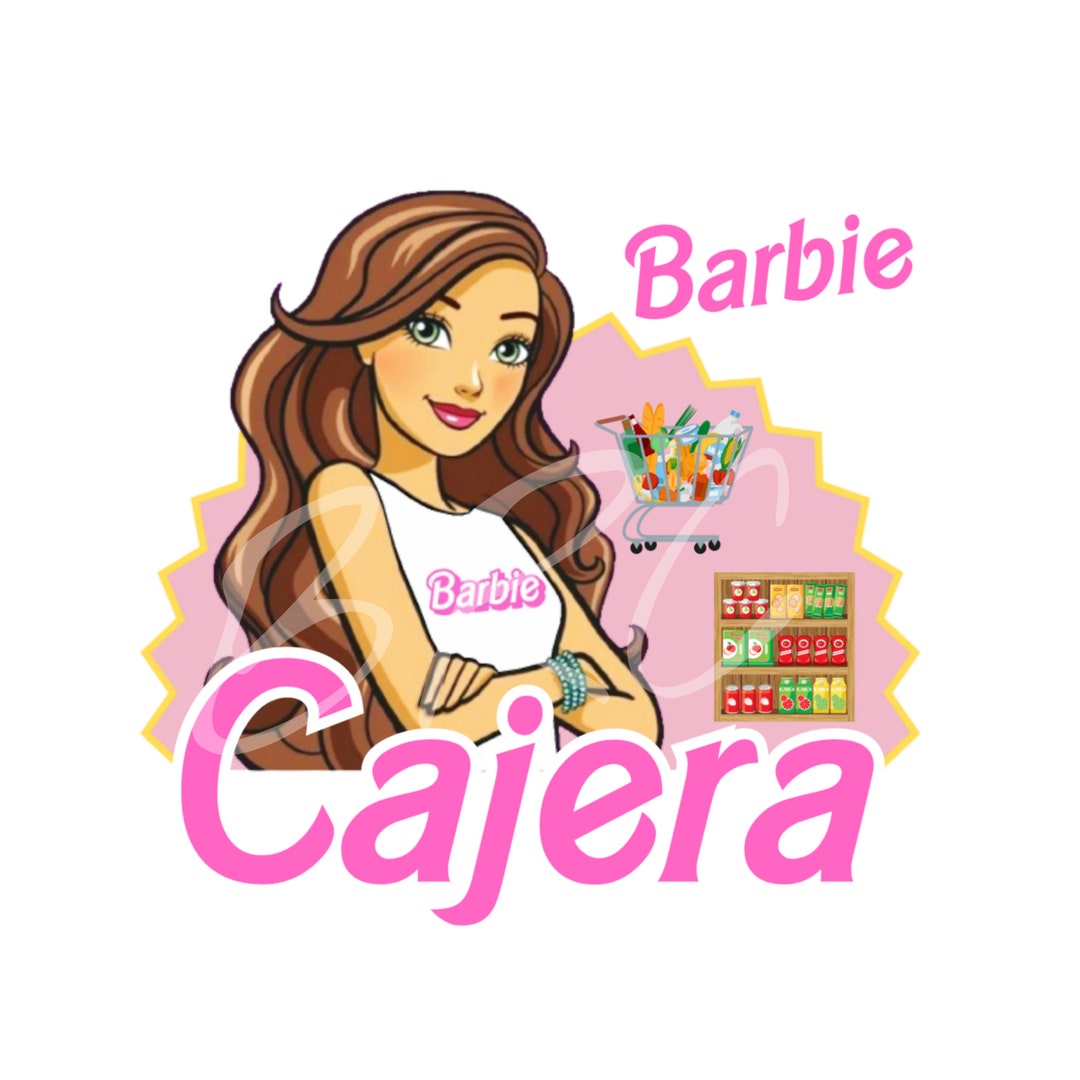 Barbie Cashier PNG / SVG - Etsy UK