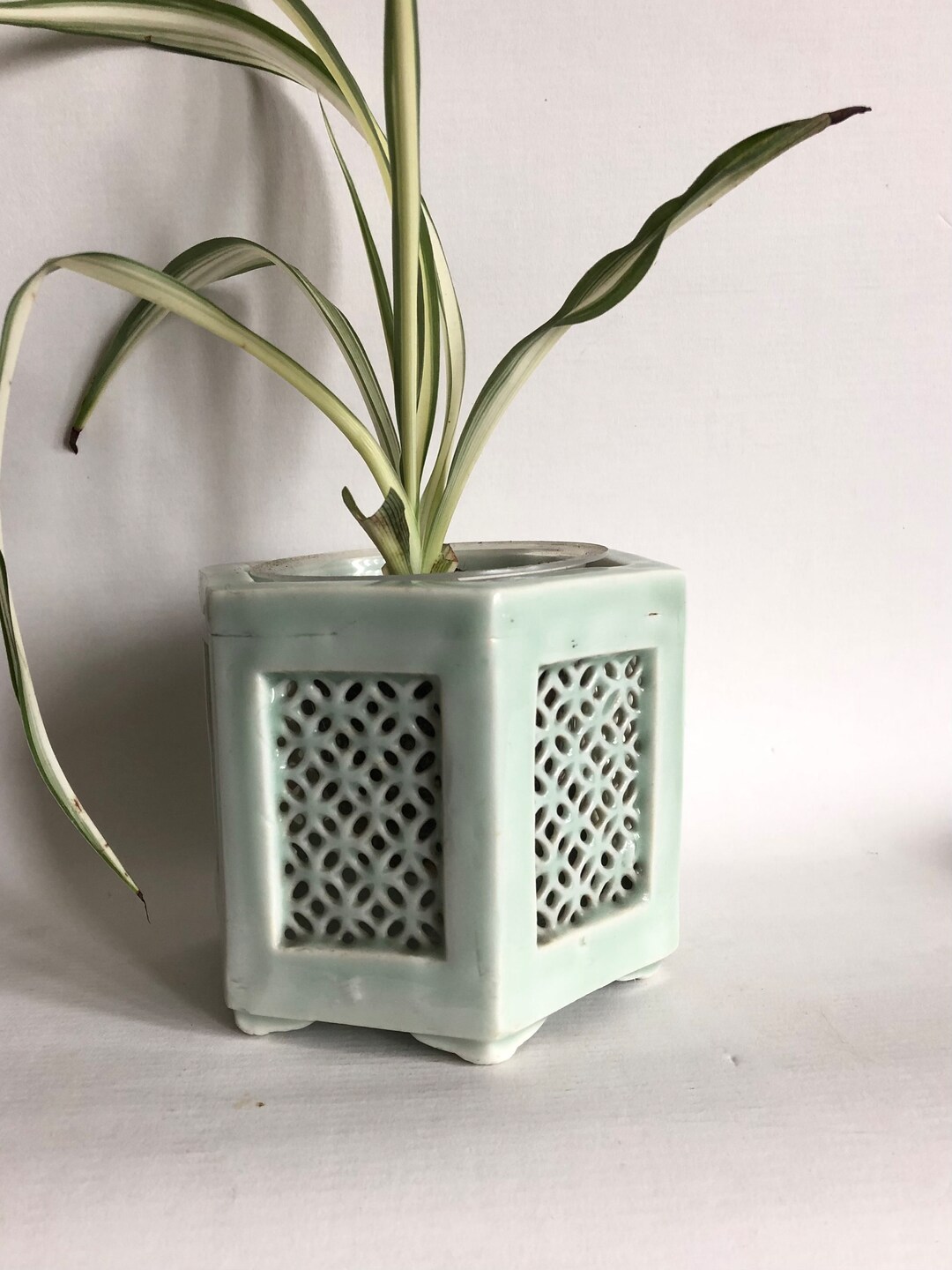 Original and Rare Antique Celadon Hand Made and Decorated Porcelain ...