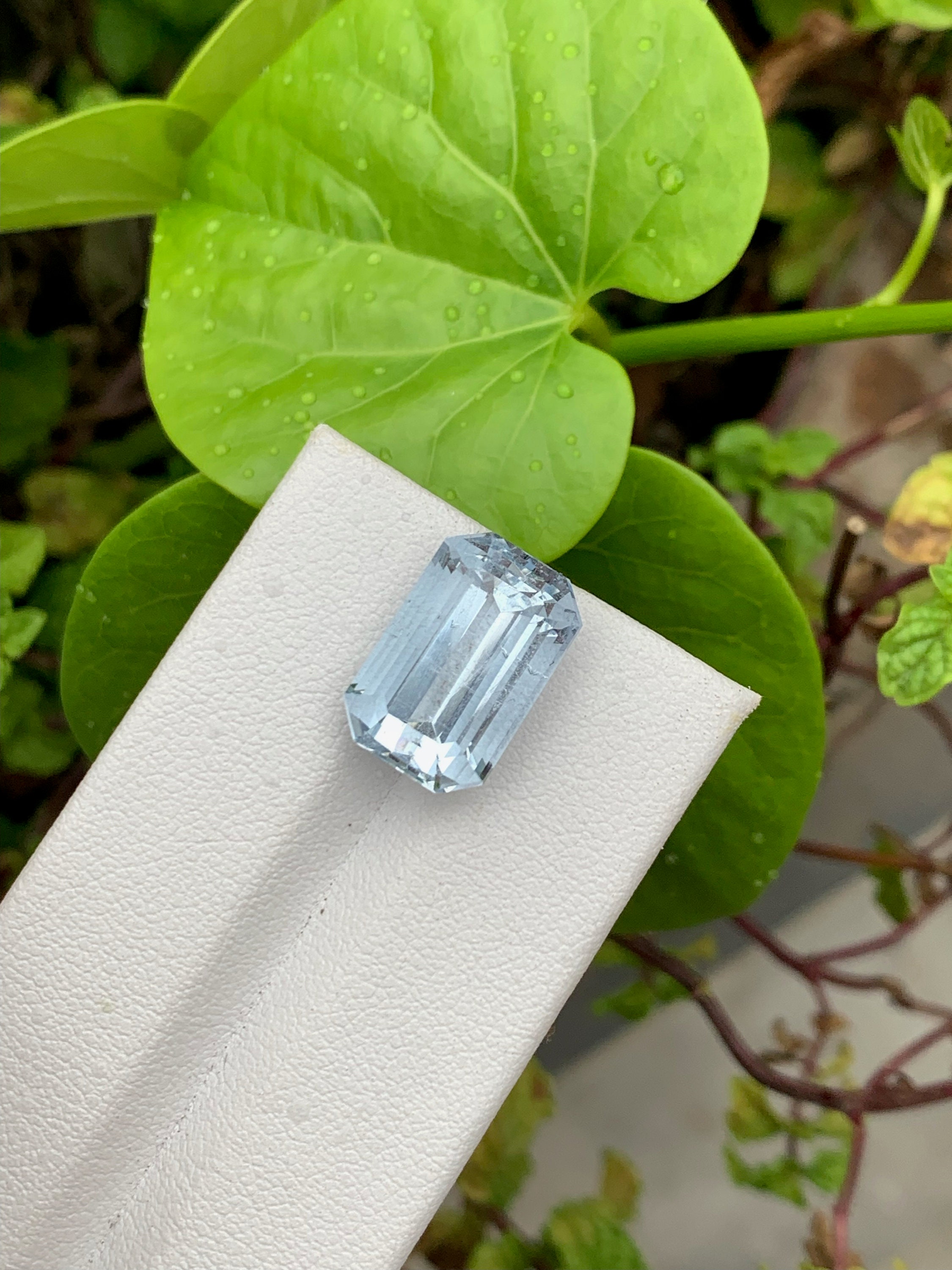Emerald Cut Santa Maria Aquamarine Cut Stone Aquamarine Blue - Etsy