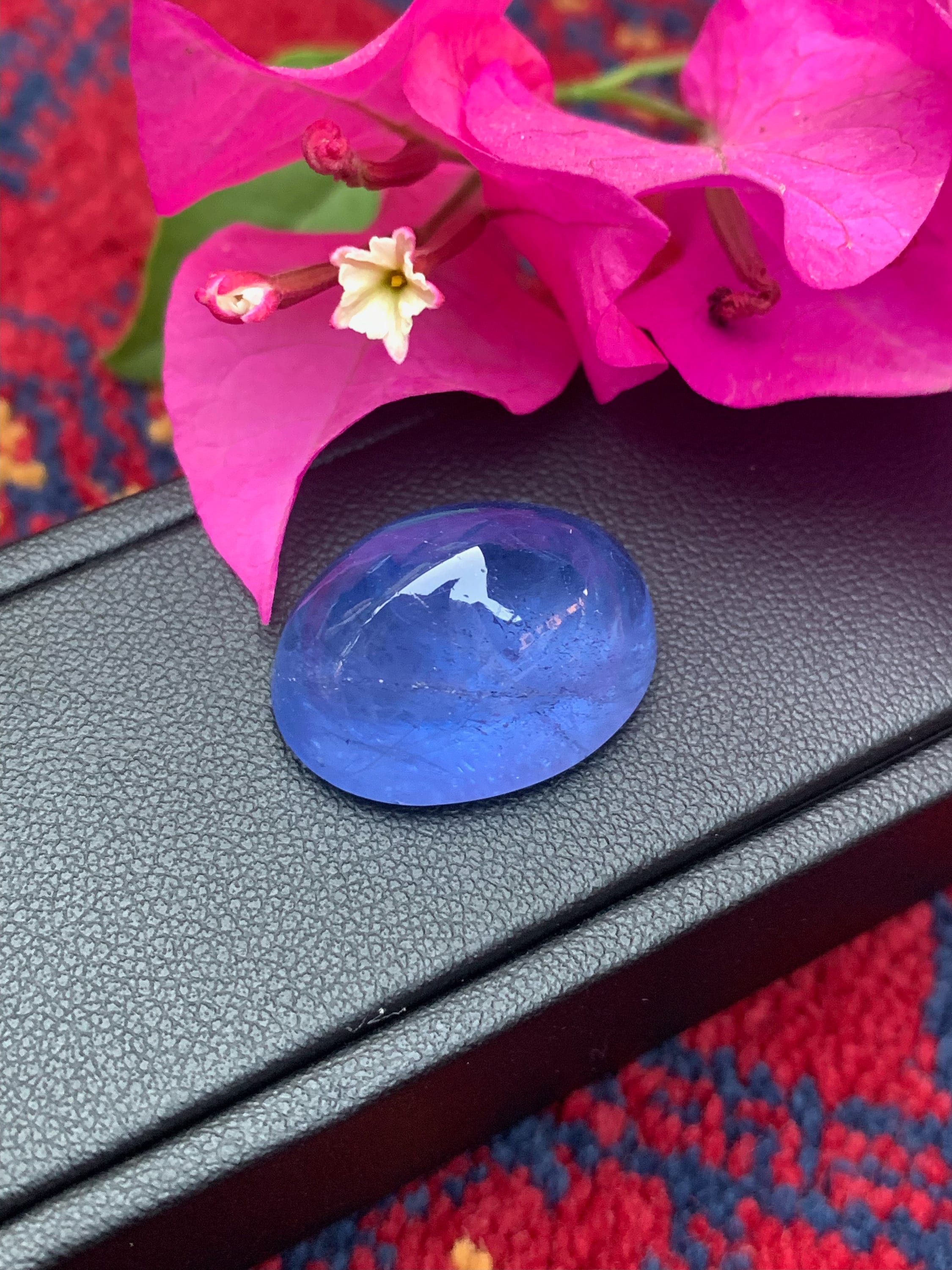 Aquamarine Cabochon, Beautiful Oval Cut Cab, Deep Blue Color Aquamarine ...