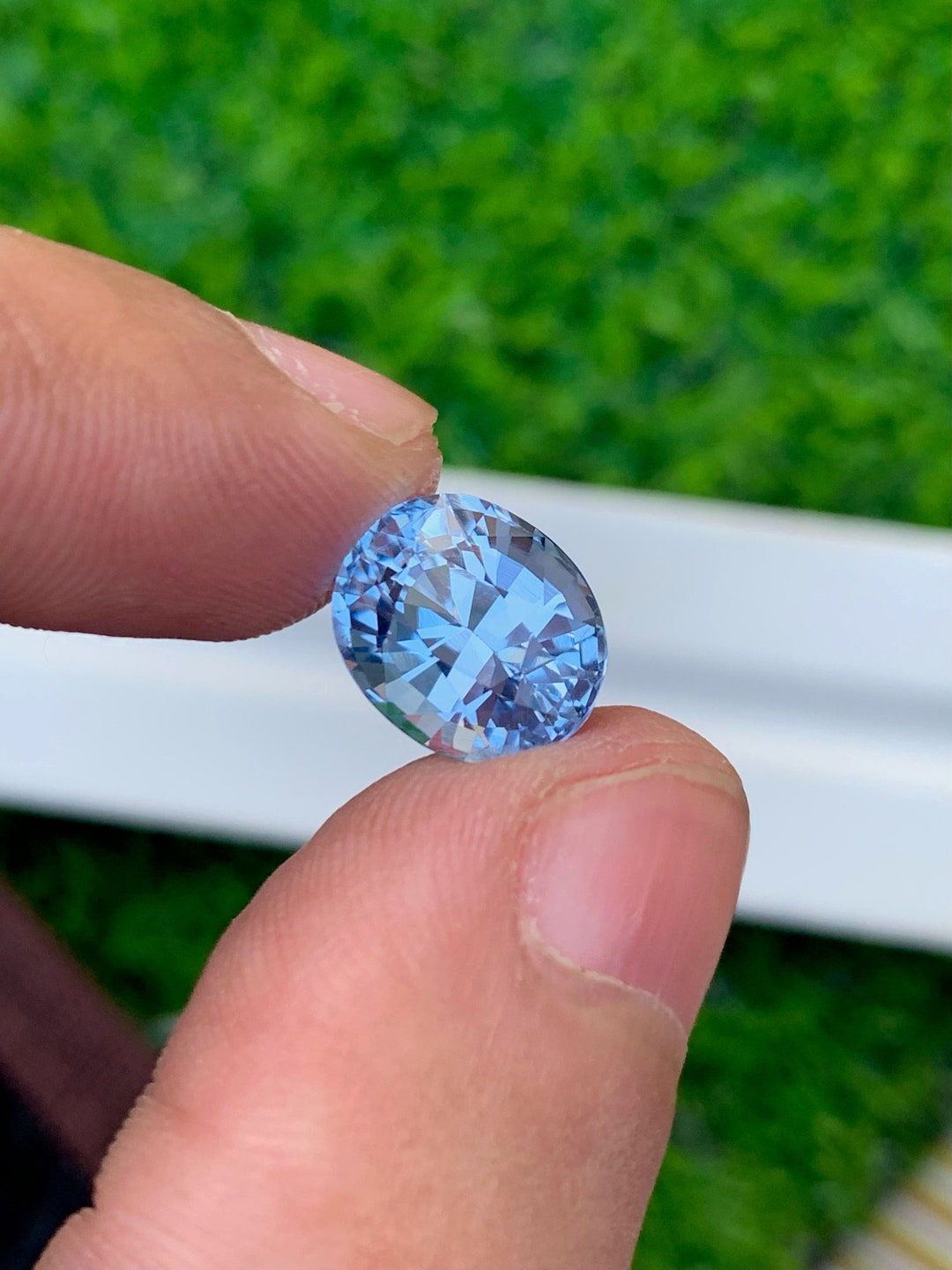 Genuine Santa Maria Aquamarine Stone, Loupe Clean Blue Aquamarine ...