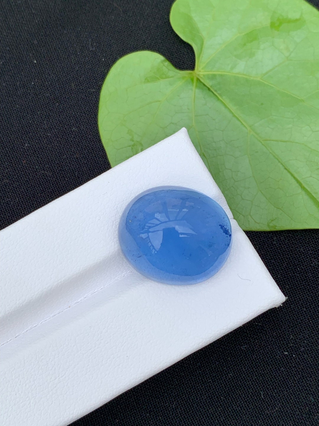 Santa Maria Aquamarine Cabochon: Deep Blue Gemstone, 22.40 CT - Etsy