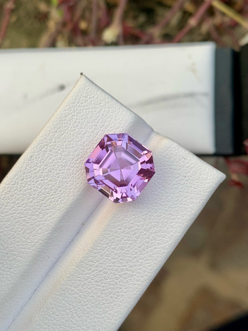 Lilac Kunzite Stone for Jewelry Faceted Pink Kunzite - Etsy