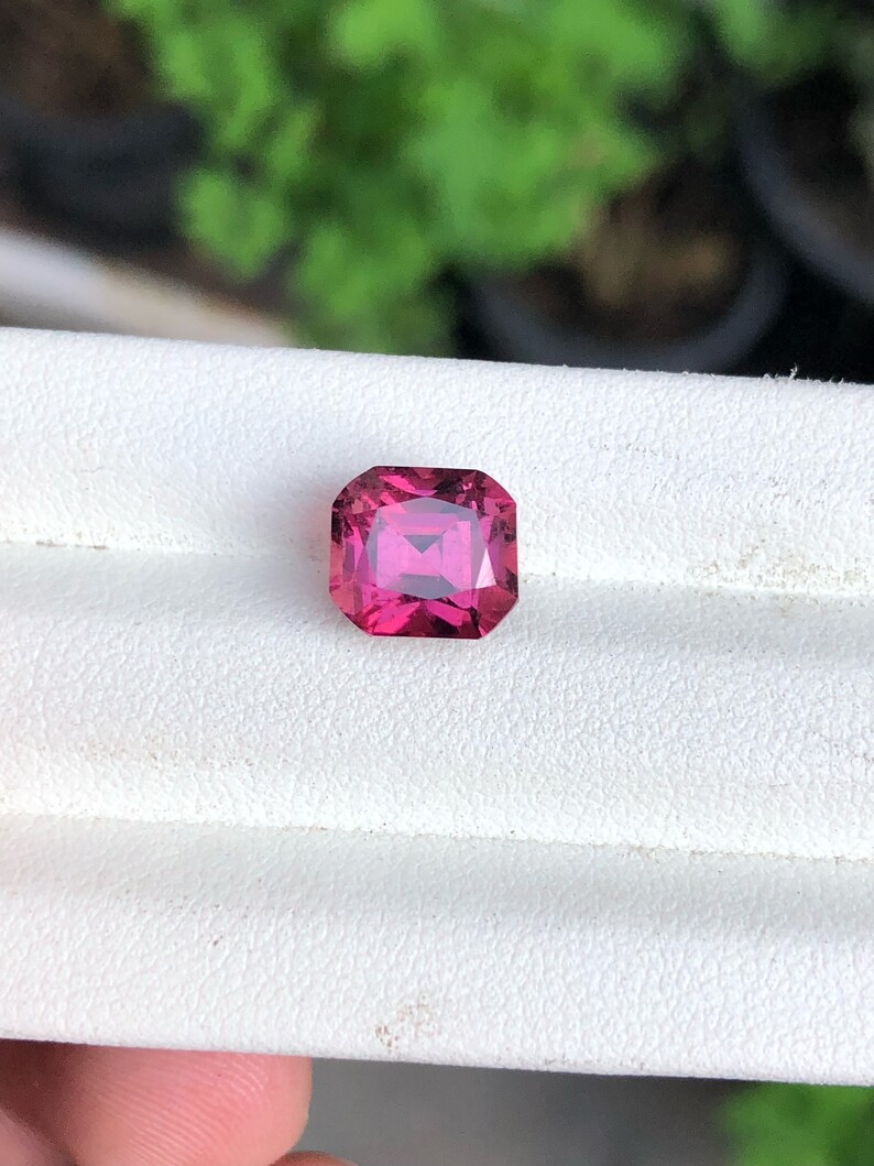 Deep Pink Natural Loose Tourmaline Gemstone Amazing Pink - Etsy