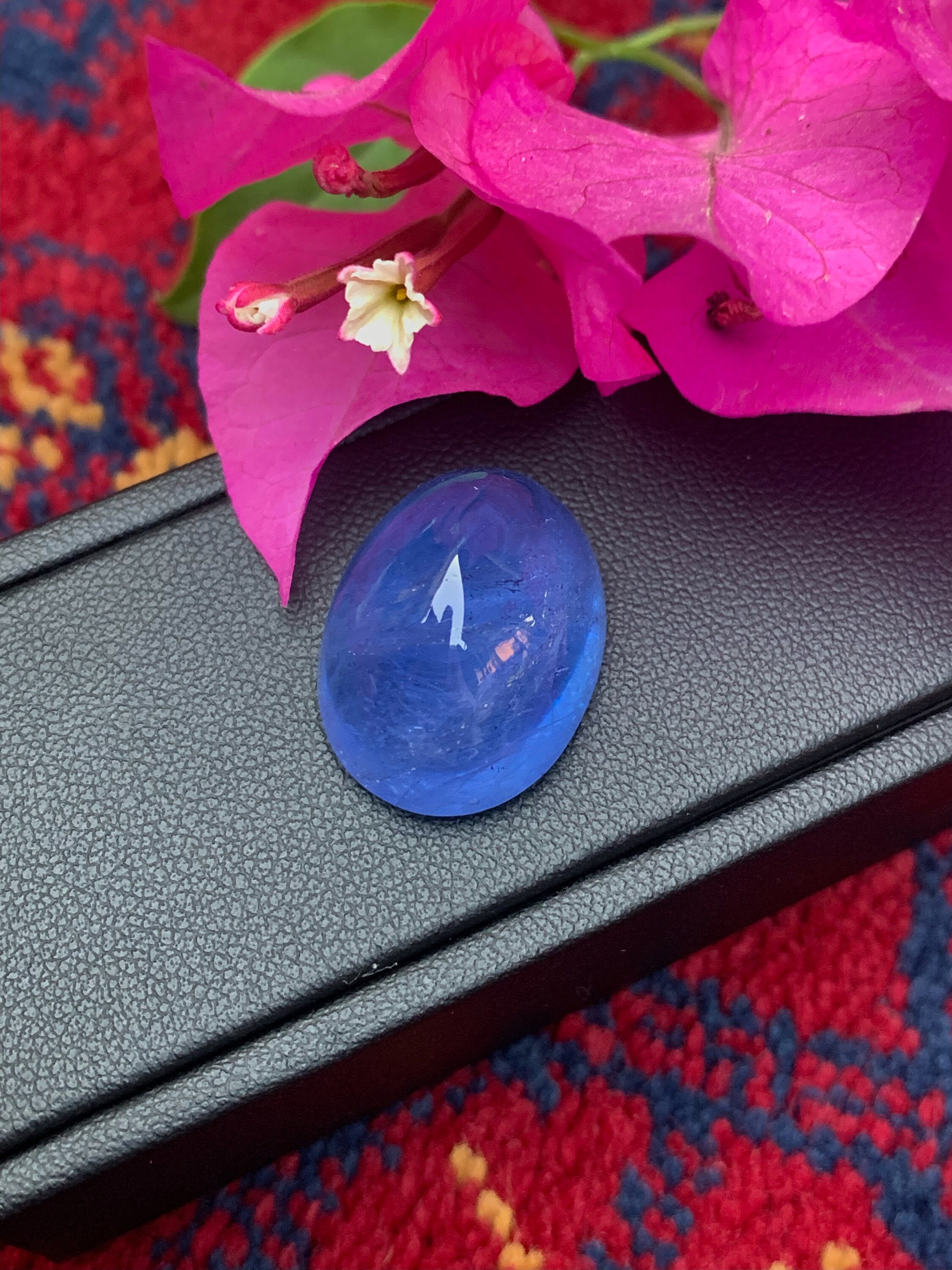 Aquamarine Cabochon, Beautiful Oval Cut Cab, Deep Blue Color Aquamarine ...