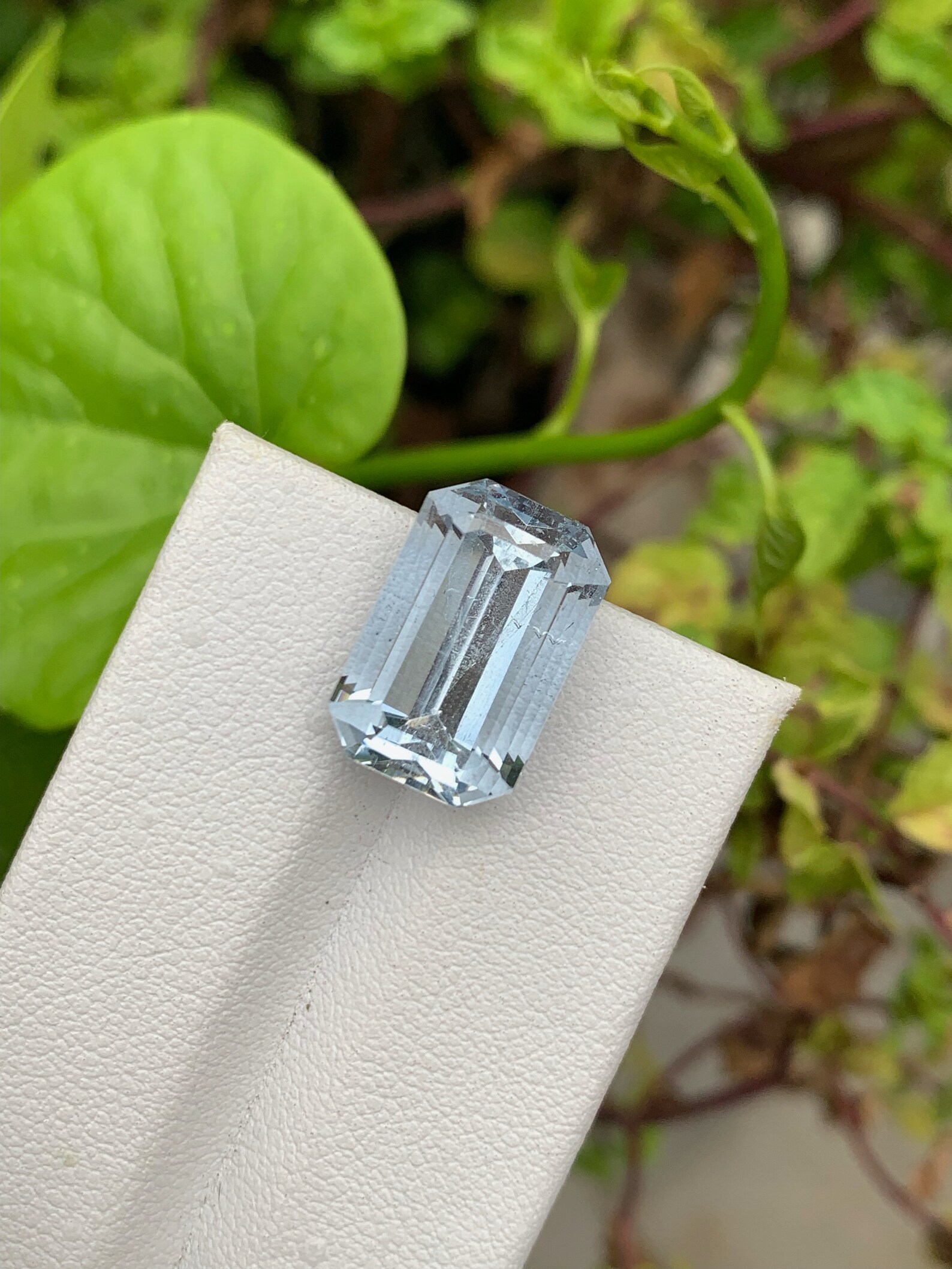 Emerald Cut Santa Maria Aquamarine Cut Stone Aquamarine Blue - Etsy