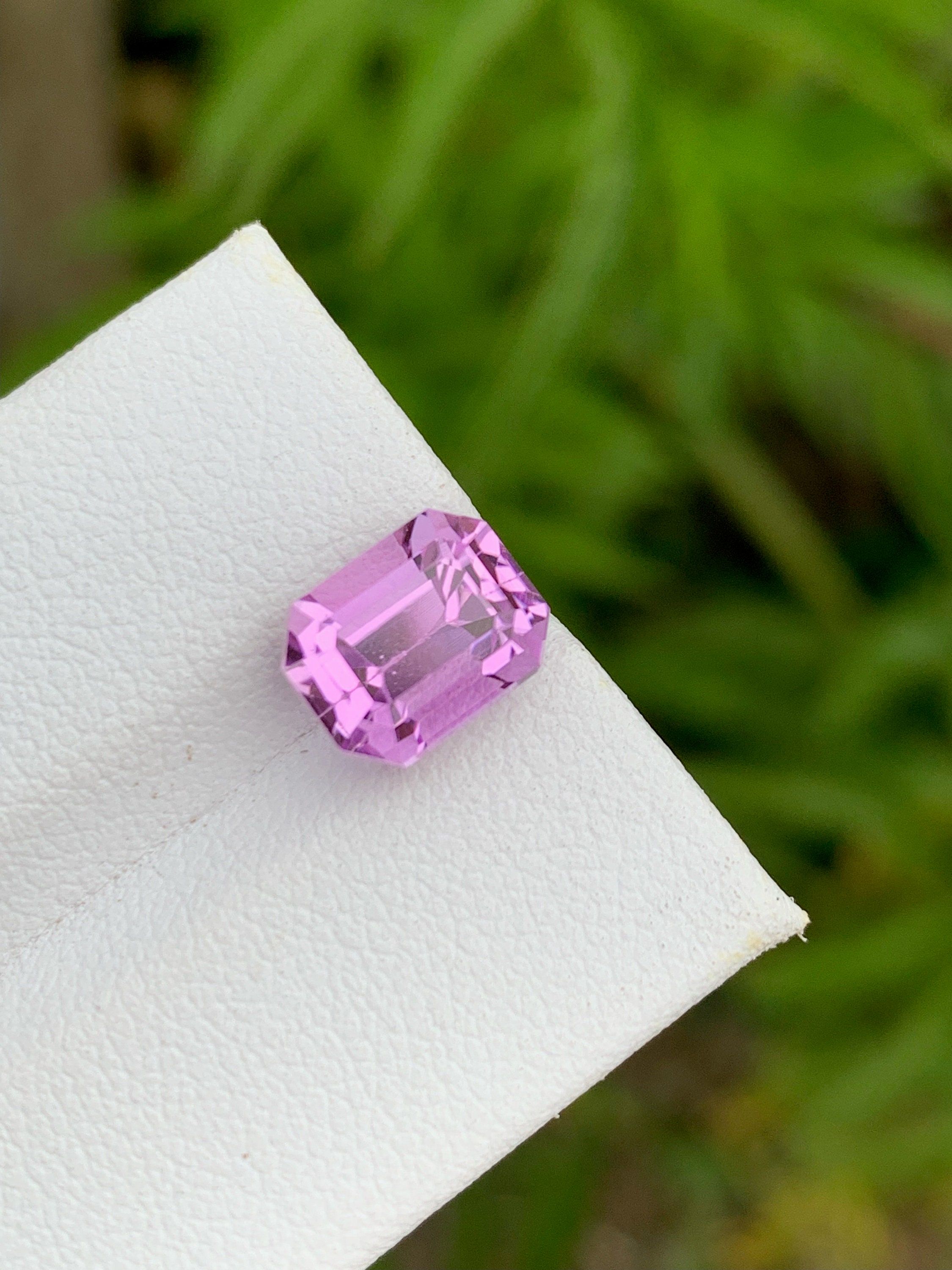 Pink Kunzite Ring Making, Lavender Kunzite Gemstone Ring Stone, Natural ...