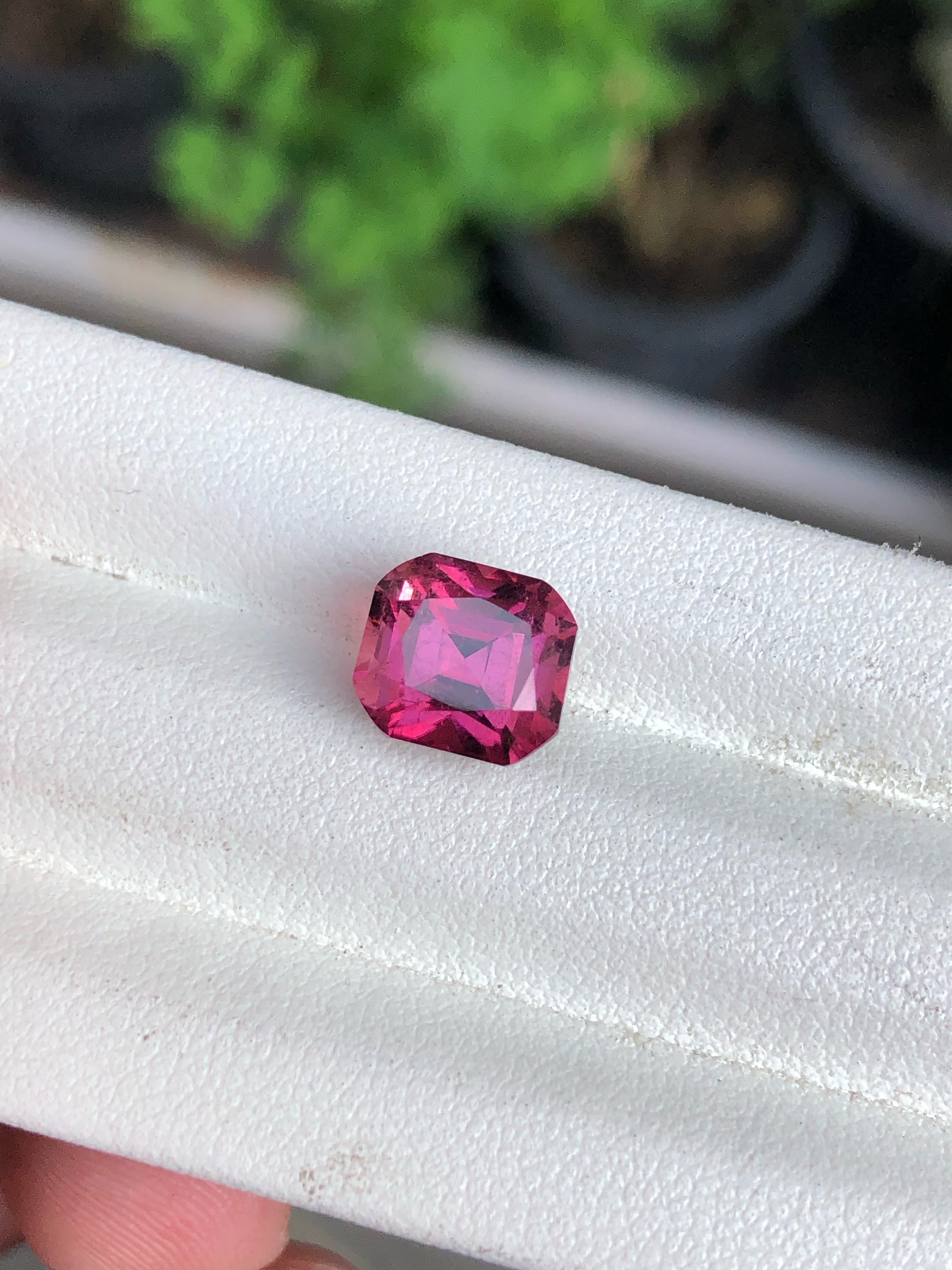 Deep Pink Natural Loose Tourmaline Gemstone, Amazing Pink Color ...