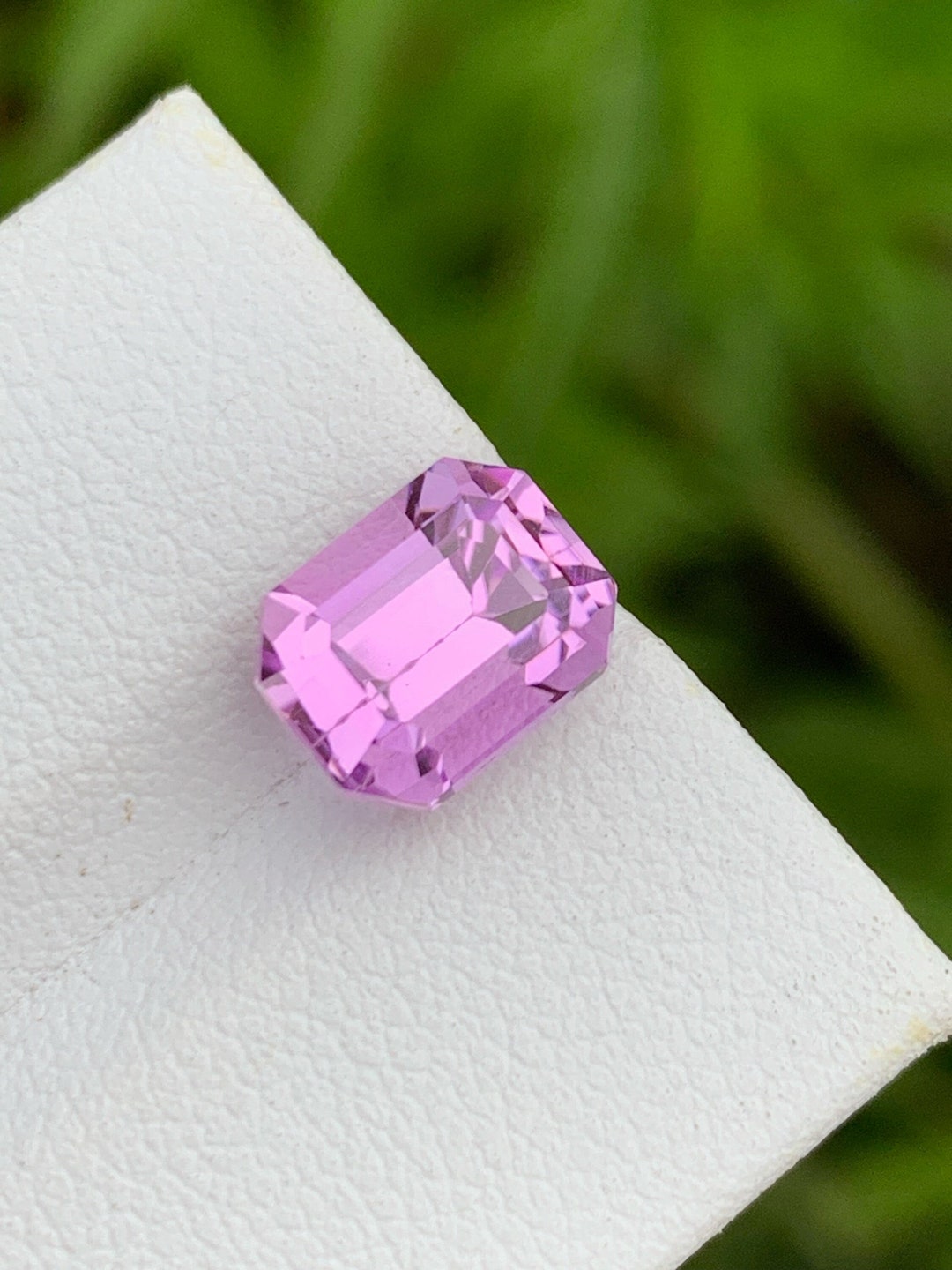Pink Kunzite Ring Making, Lavender Kunzite Gemstone Ring Stone, Natural ...