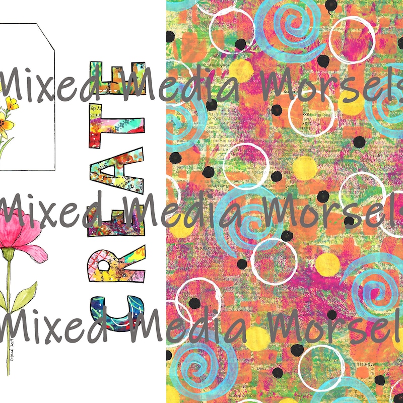 MixedMediaMorsels - Etsy