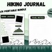 Printable Hiking Journal, Track Daily Hikes & Stats, Share Your ...