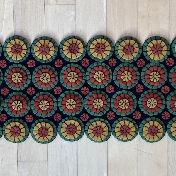 Wool Penny Rug - Etsy