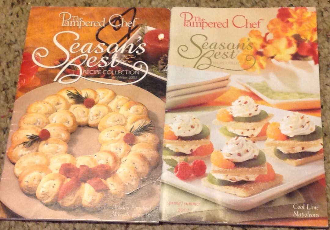 Pampered Chef, Season's Best Recipe Collection, Spring/summer, Fall ...