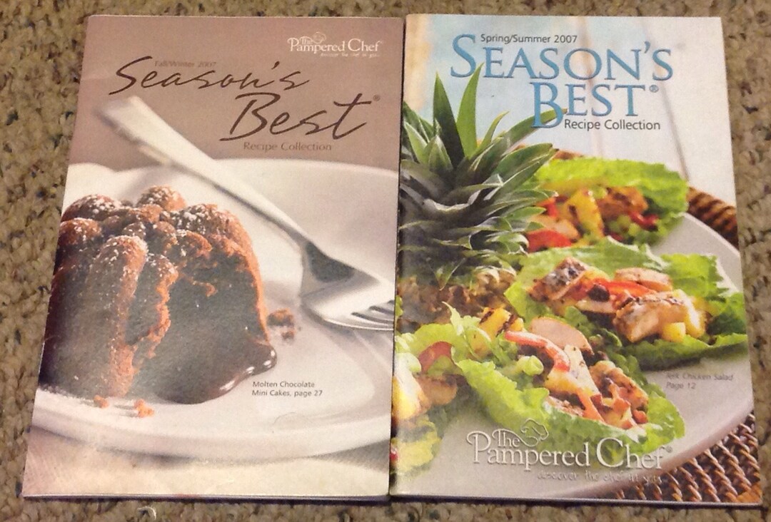 Pampered Chef, Season's Best Recipe Collection, Spring/summer, Fall ...