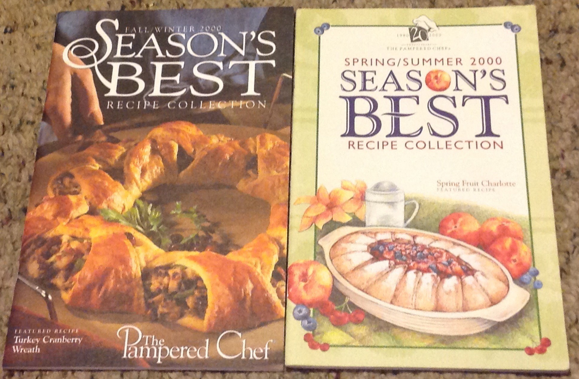 Pampered Chef, Season's Best Recipe Collection, Spring/summer, Fall ...