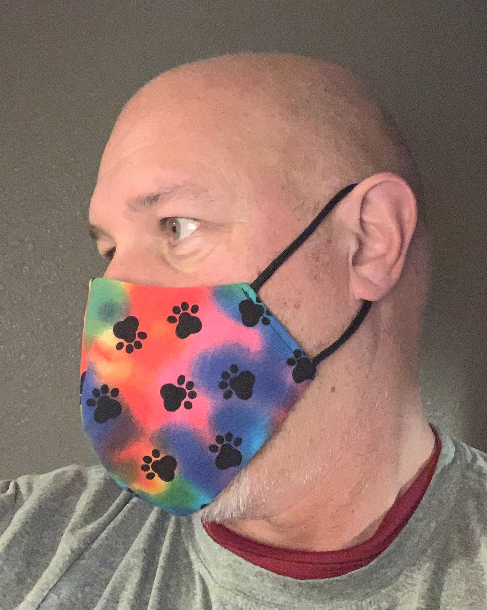 Reversible Paw Print Facial Mask - Etsy.de