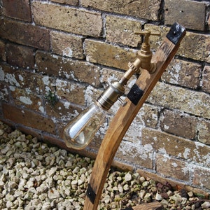 Barrel Stave Tap Lamp - Etsy UK