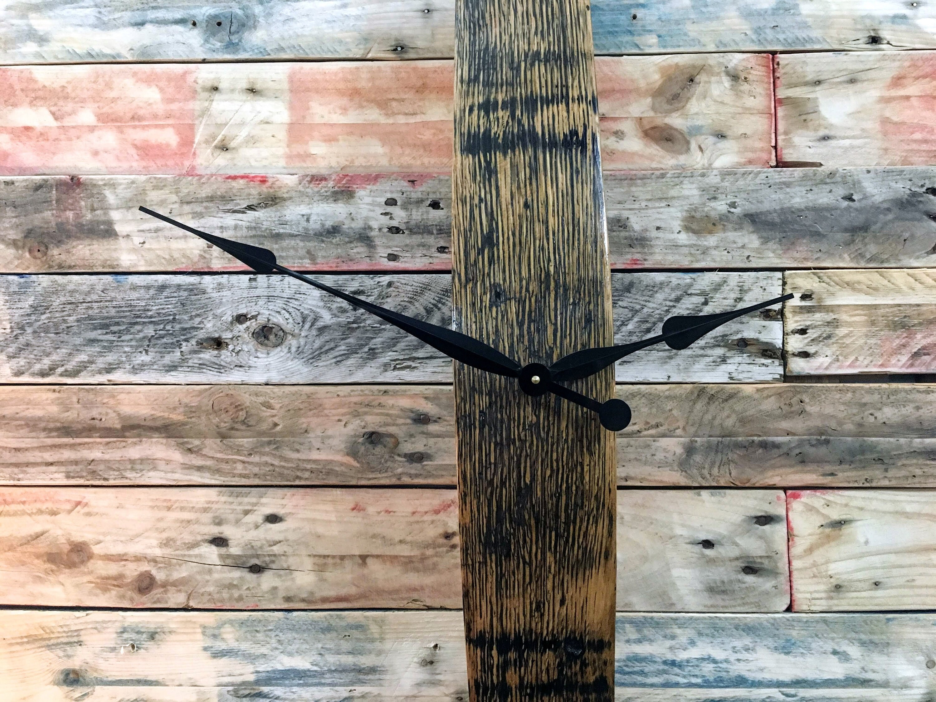 Large Whisky Barrel Stave Clock - Etsy