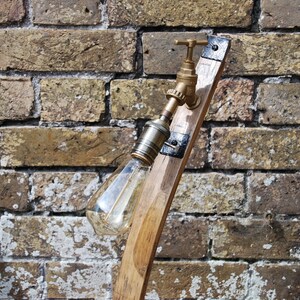 Barrel Stave Tap Lamp - Etsy UK