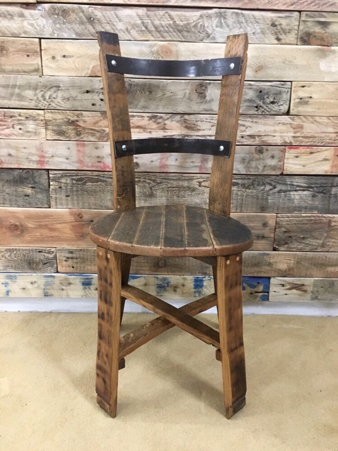 Whisky Barrel Chair - Etsy